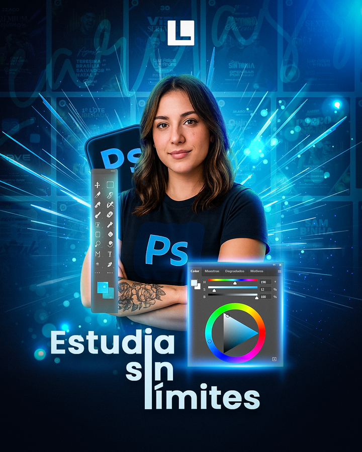 Learclass | Cursos de diseño gráfico online en vivo y grabados